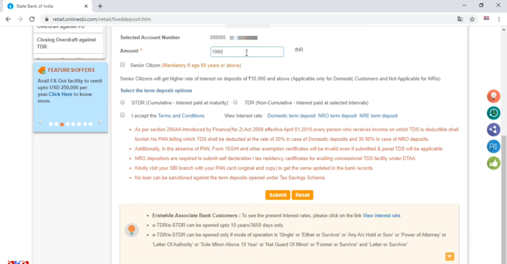 SBI Fixed Deposit[FD] Interest Calculator 2023 - How To Apply