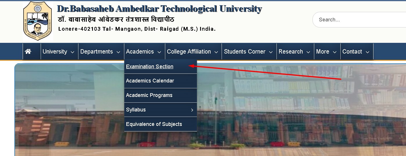 Dbatu Result 2023 Syllabus Courses And Fee Structure 