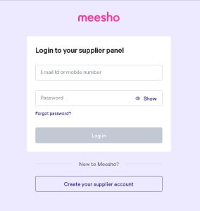 Meesho Seller Account Login- How To Register, & Sell Online?