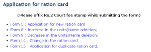 Maharastra - How To Apply & Check Ration Card Status @ Mahafood