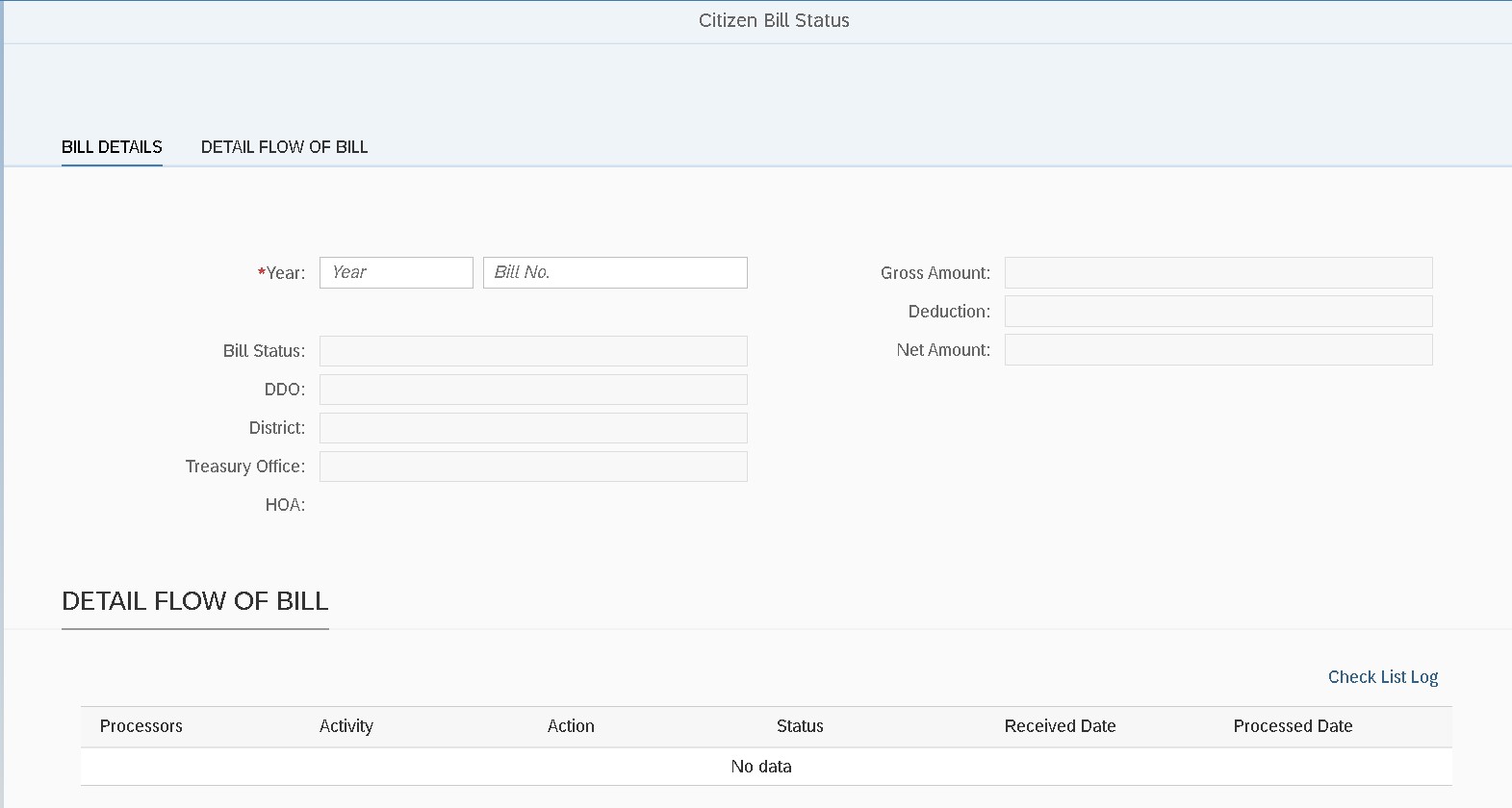 AP CFMS Bill Status Check 2023 - Download Payslip