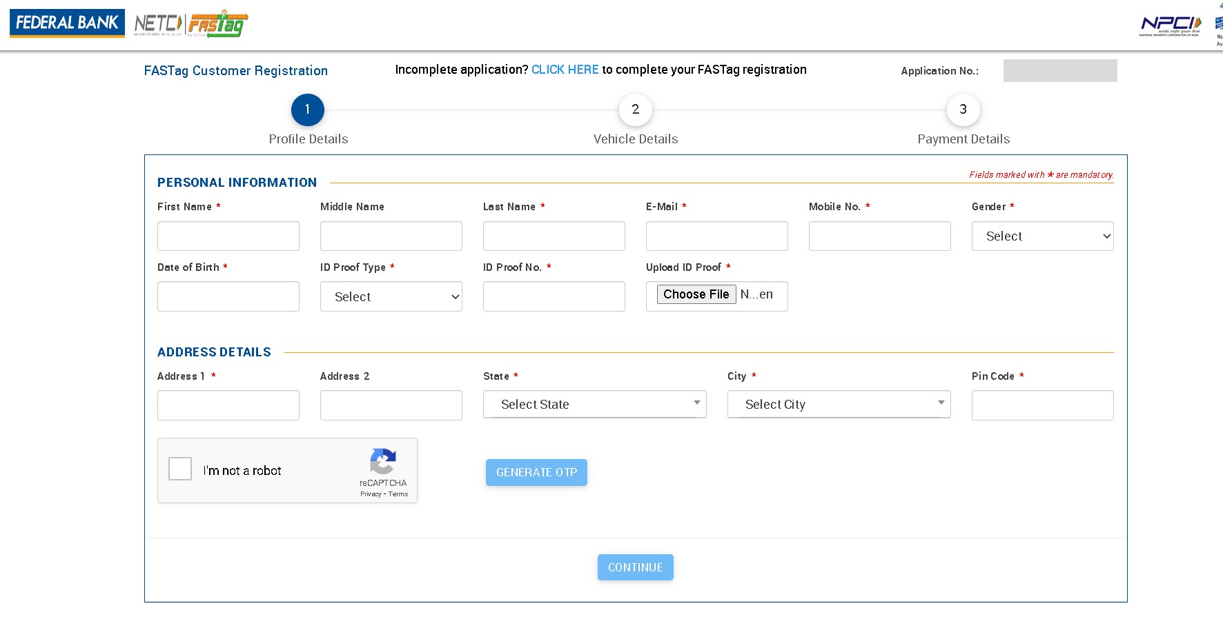 Federal Bank Fastag Recharge & Balance Check In 2023