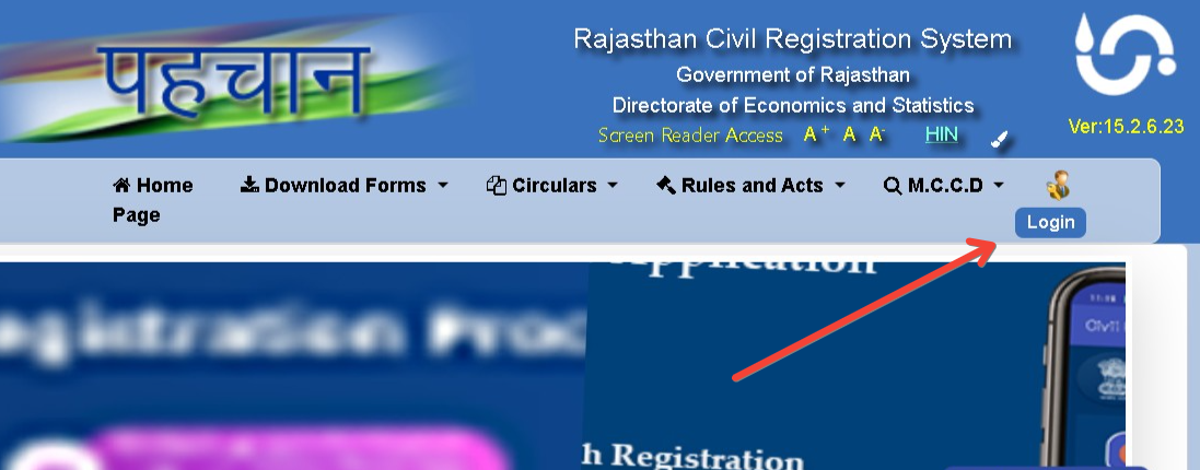 Pehchan Raj NIC Login: Access Rajasthan Government Services Online