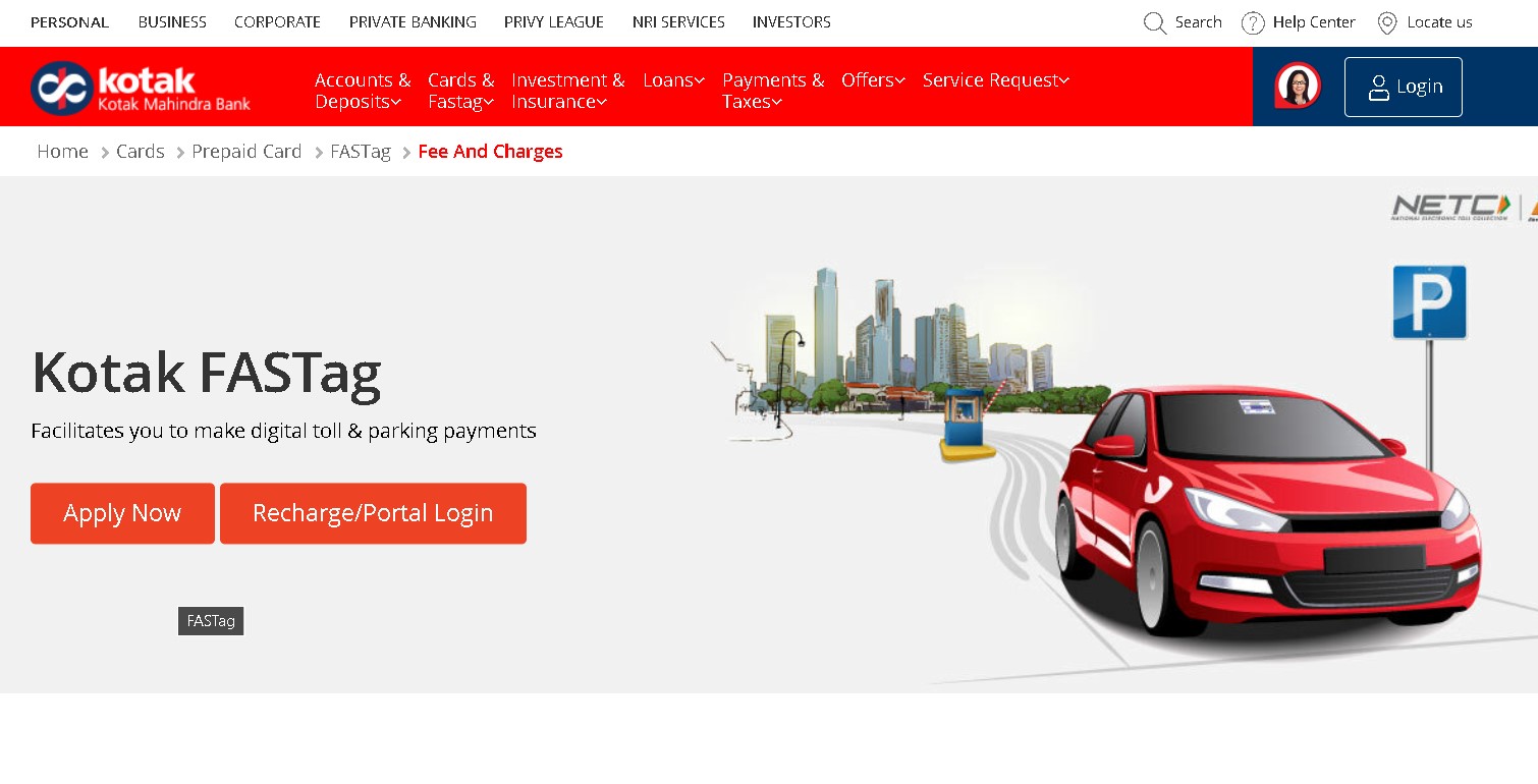 Kotak Mahindra Fastag Login & Recharge 2023