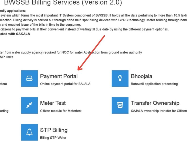 BWSSB Online Bill Payment Portal - Quick & Convenient Options